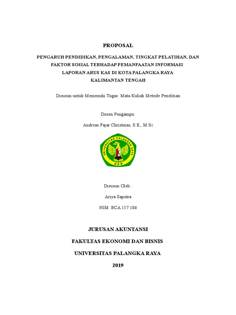 Proposal Metopen | PDF