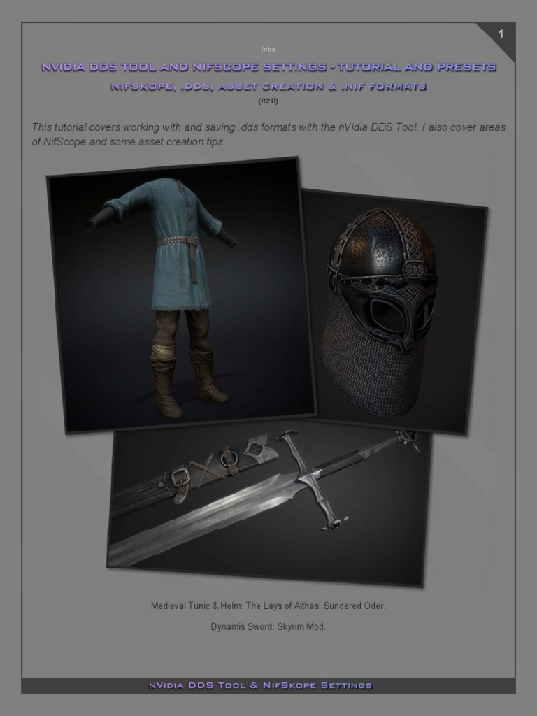 NVidia DDSTool Tutorial R20 WEB | PDF | Texture Mapping | Digital ...