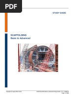 Scaffold Basic Design Example | PDF | Scaffolding | Bending