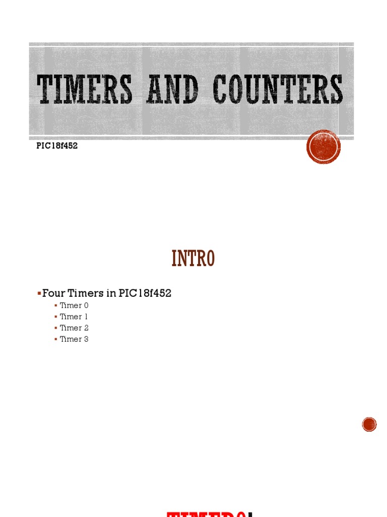 Timers | PDF | Electronic Oscillator | Timer