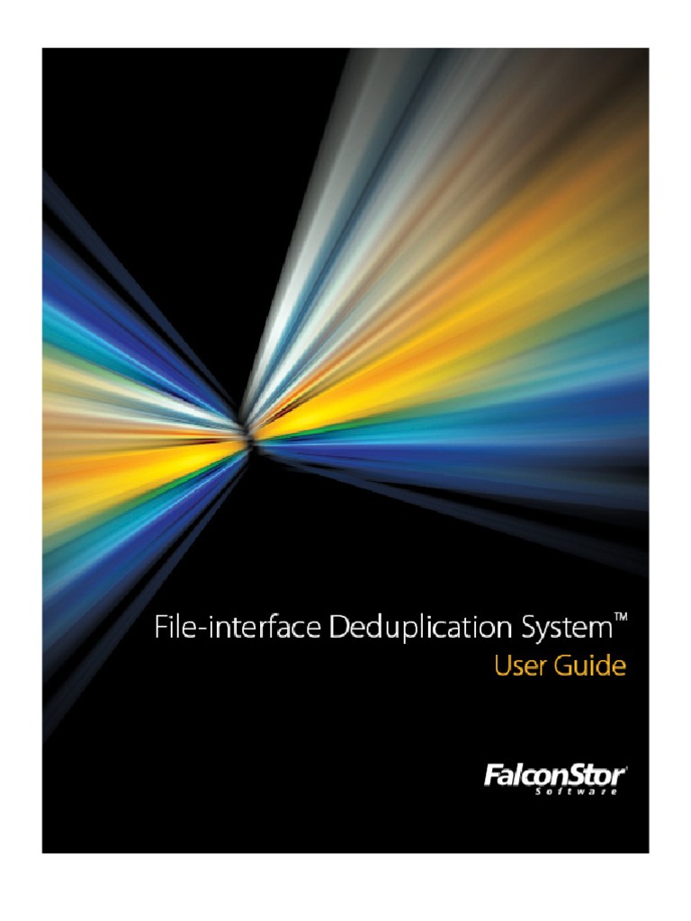 Falcons Tor FDS User Guide | PDF | Command Line Interface | Backup