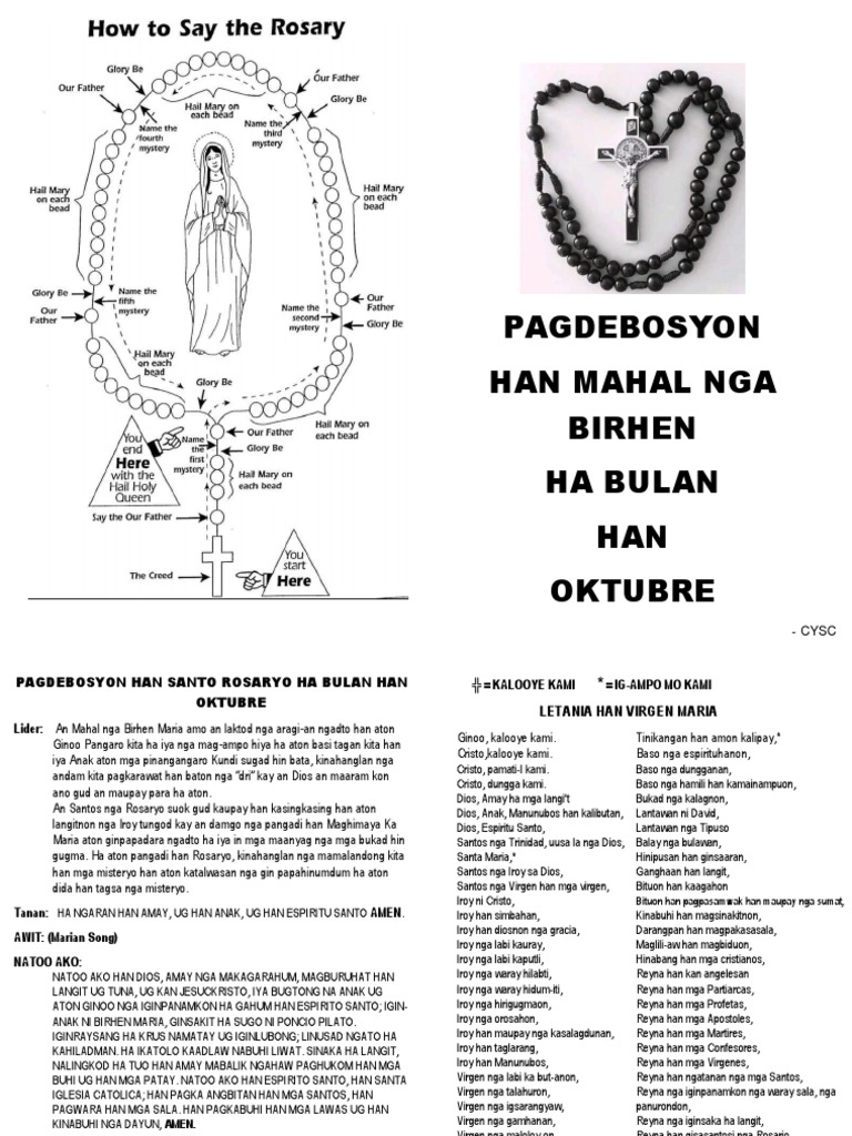 Waray Rosary Prayer | PDF