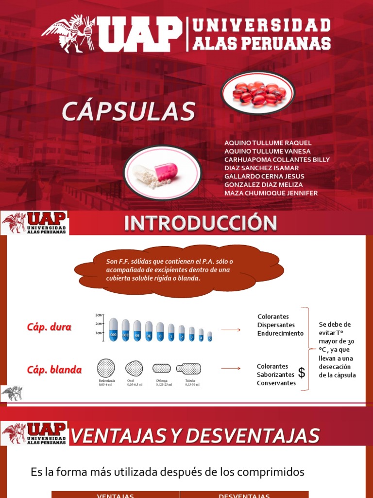 Tipos de Cápsulas: Duras y Blandas | PDF | Sustancias químicas | Química