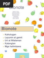 Mga Hakbang Sa Pagsulat NG Bionote | PDF