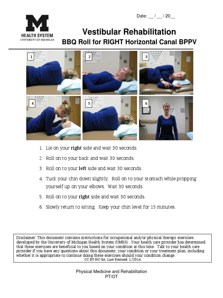 HC BPPV Right BBQ Roll | PDF