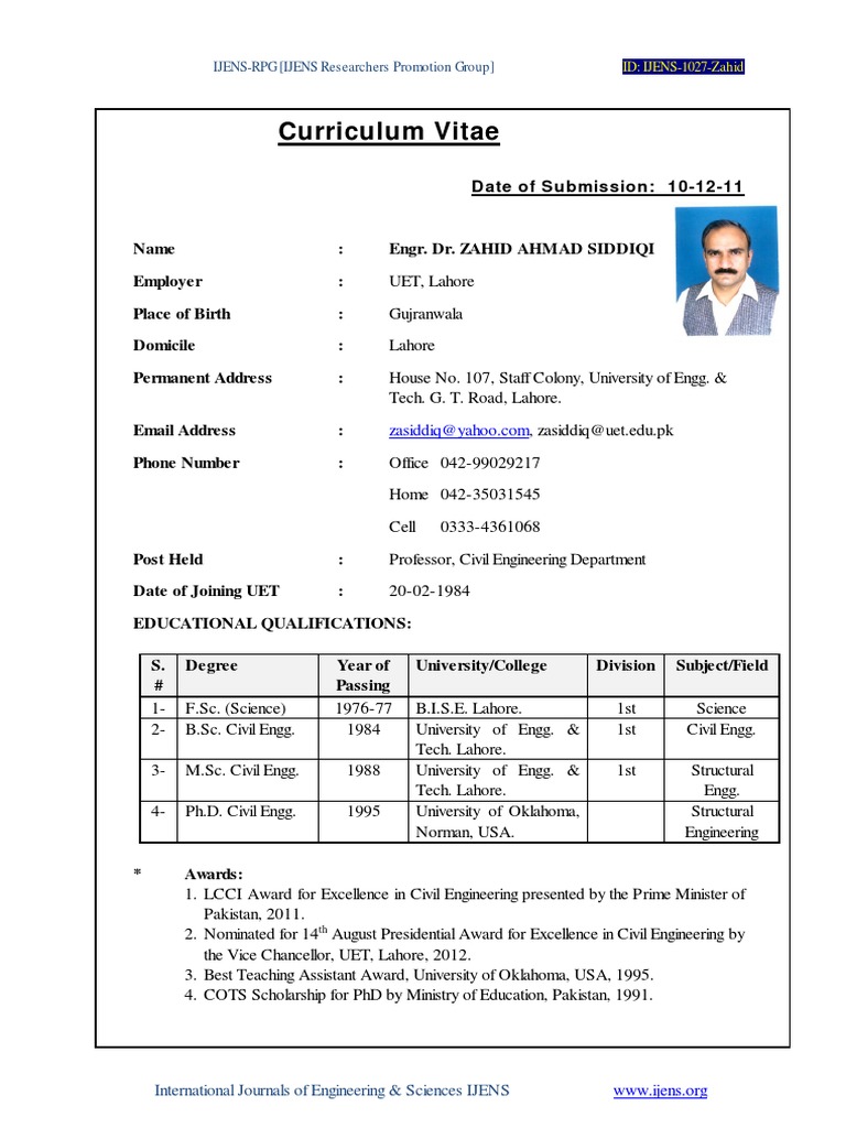 IJENS 1027 Zahid PDF | PDF