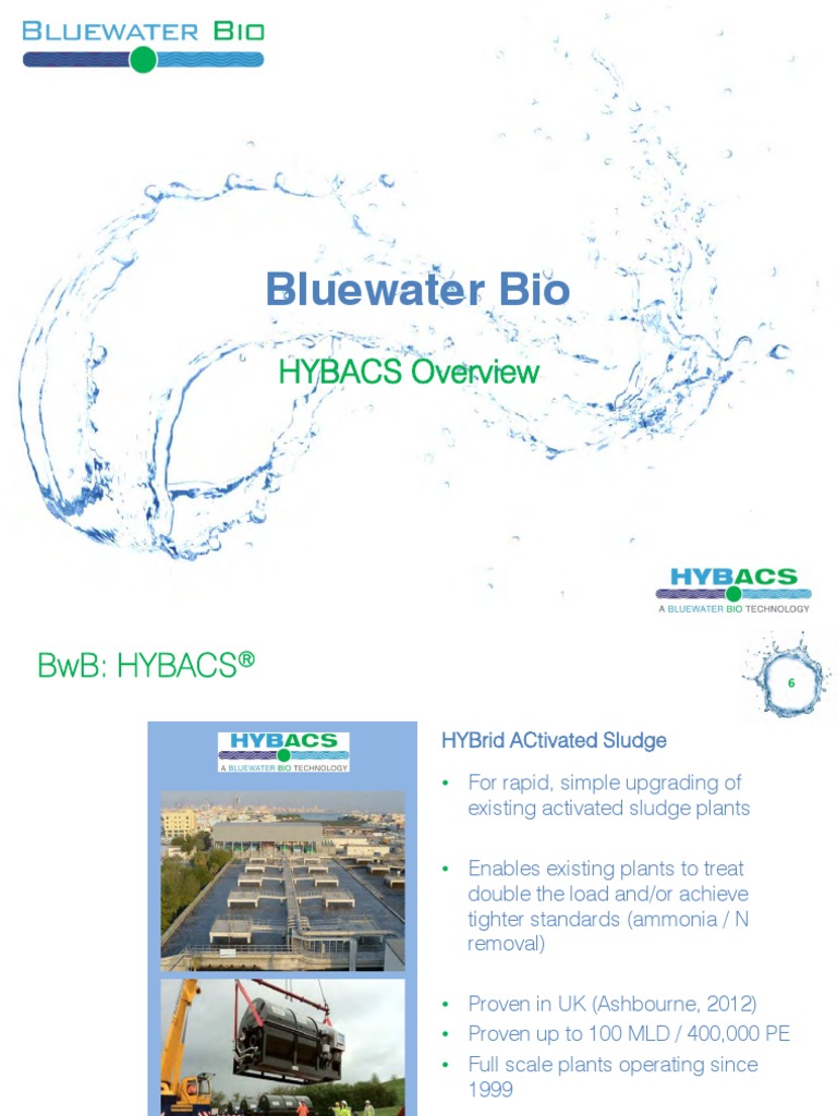 HYBACS Specific Presentation Rev26 WEBSITE1 | PDF | Sewage Treatment ...