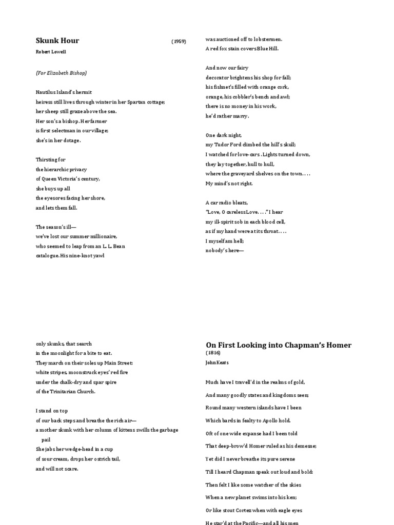 EXAMPLES OF Metonymy Poems | PDF | Poetry