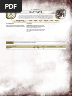 Blood Raven Codex V1.1 | PDF | Military Science | Leisure