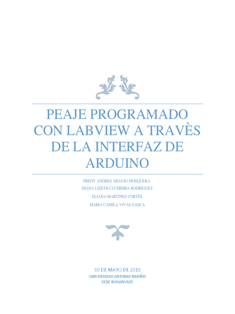 Informe Proyecto Integrador - Electiva II | PDF | Lenguaje de programación | Arduino