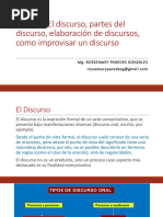 Elementos Clave del Discurso Oral | PDF | Hablar en público | Comunicación