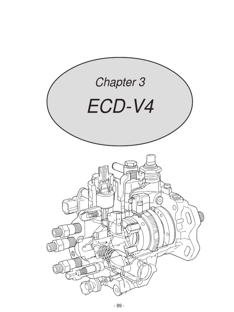ECD-V4 Injection Pump Overview | PDF | Fuel Injection | Throttle