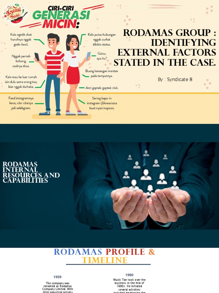 RODAMAS Group: Identifying External Factors Stated in The Case | PDF ...