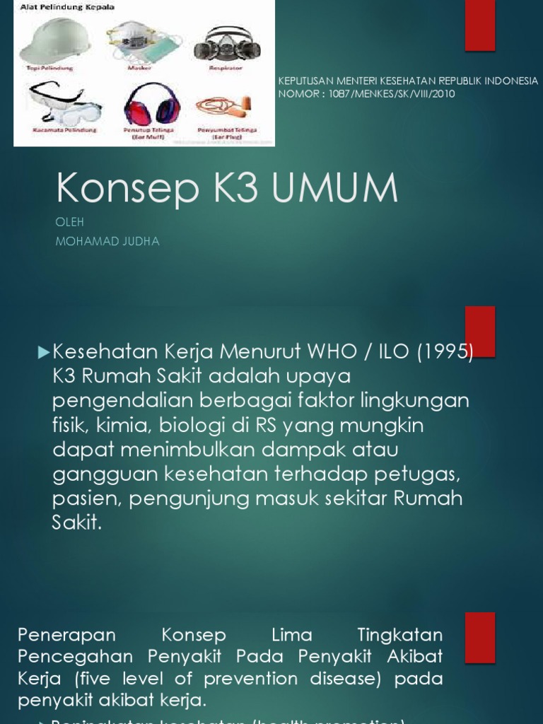 Konsep K3 UMUM | PDF