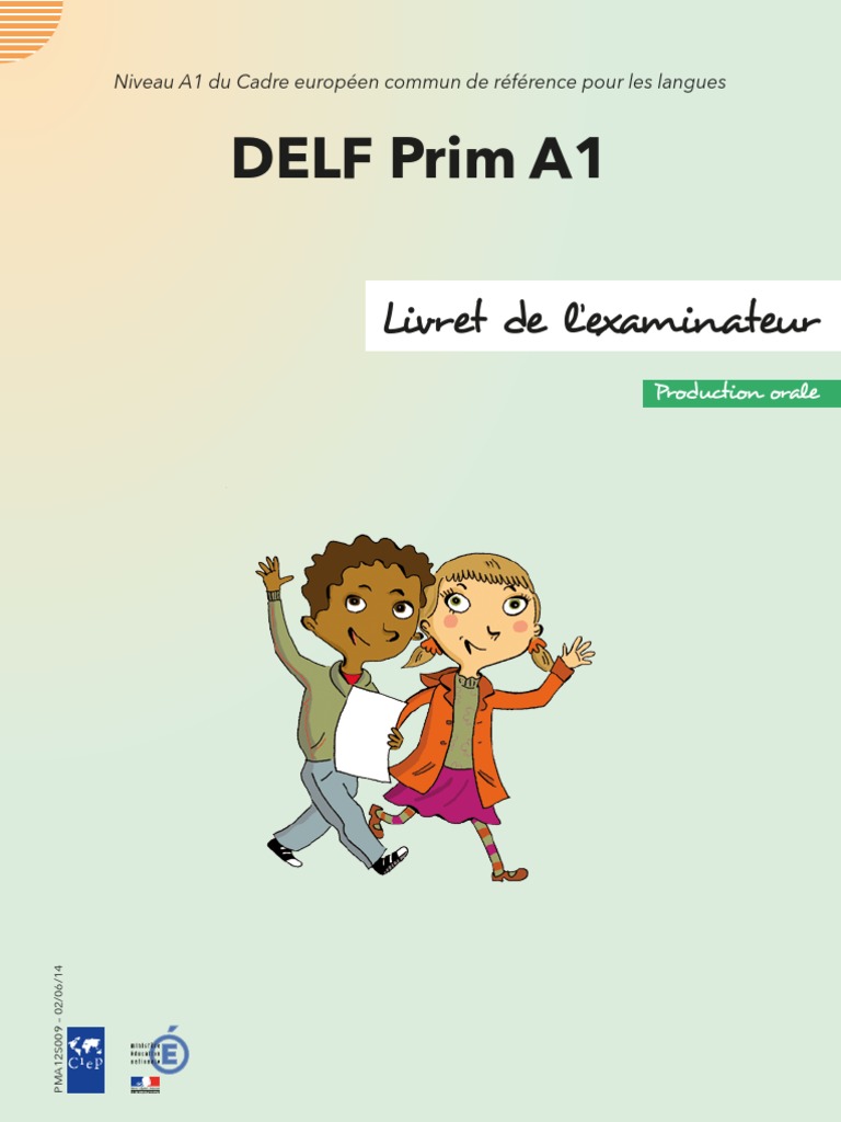 Livret de L Examinateur Delf Prim A1 Exemple 2 | PDF | Arts du langage et discipline