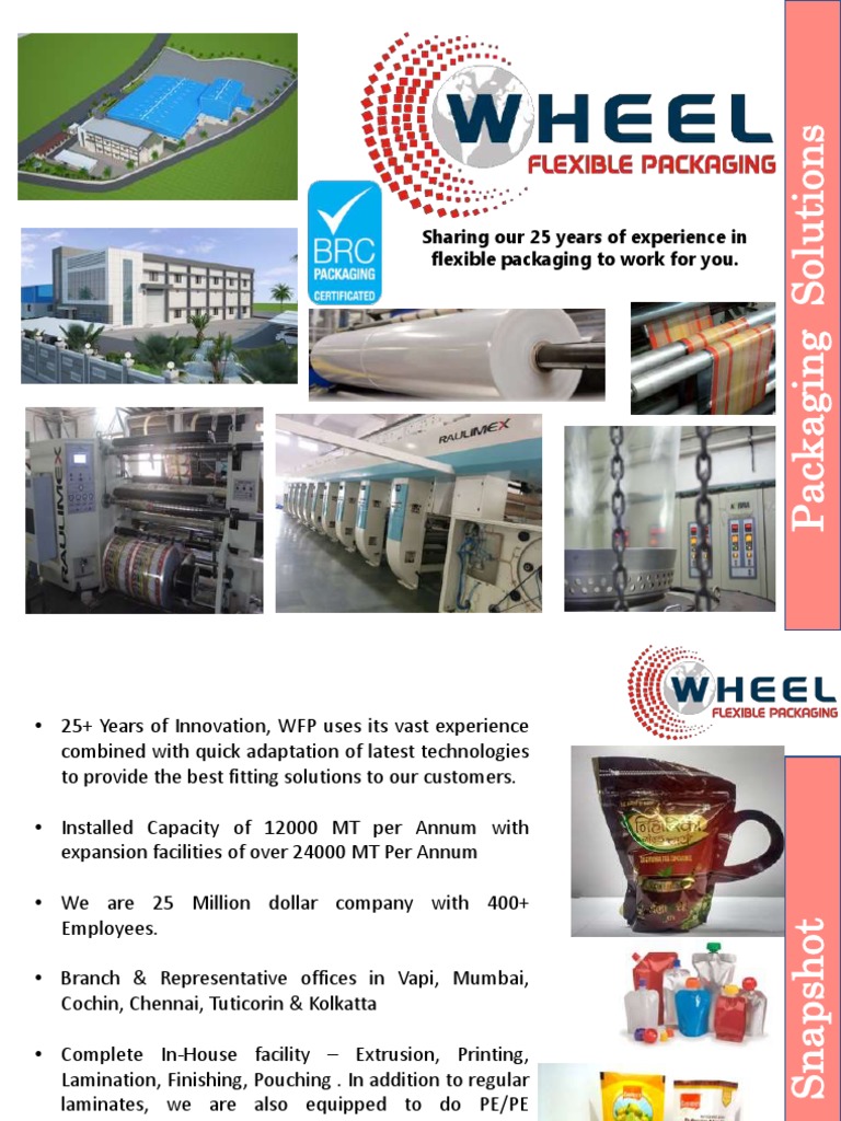 Wheel Flexible Packaging | PDF | Industrial Processes | Nature