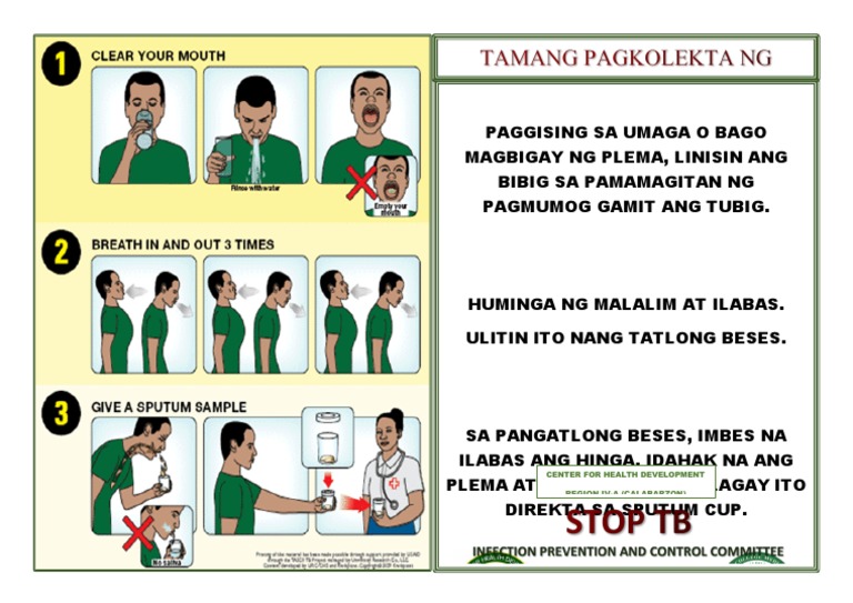 Sputum Collection Procedure | PDF