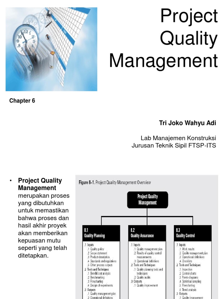 Project Quality Management Overview | PDF | Building Materials ...