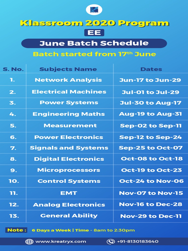 June+Schedule New | PDF