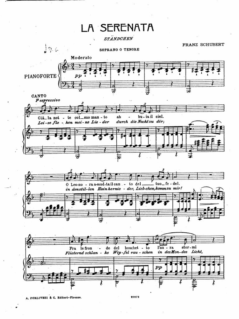Schubert Serenata | PDF