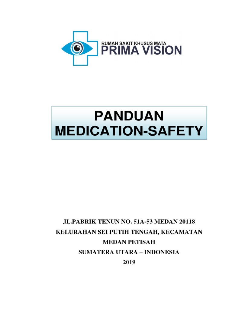 Pedoman Medication Safety | PDF