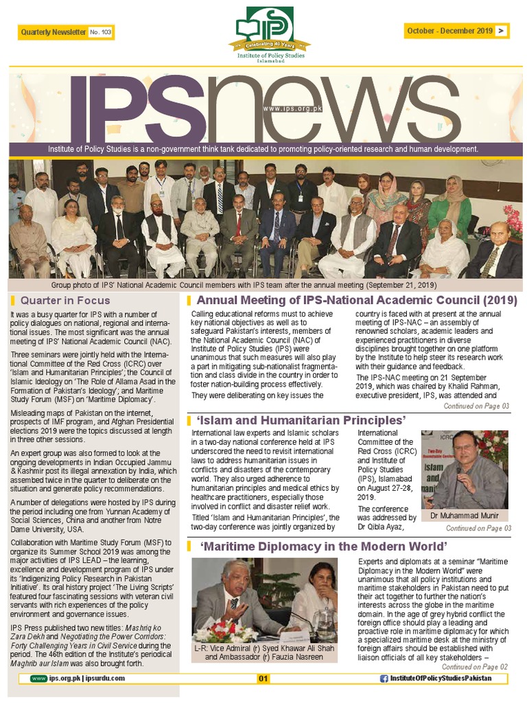 IPS News (No. 103) | PDF | Pakistan | Afghanistan