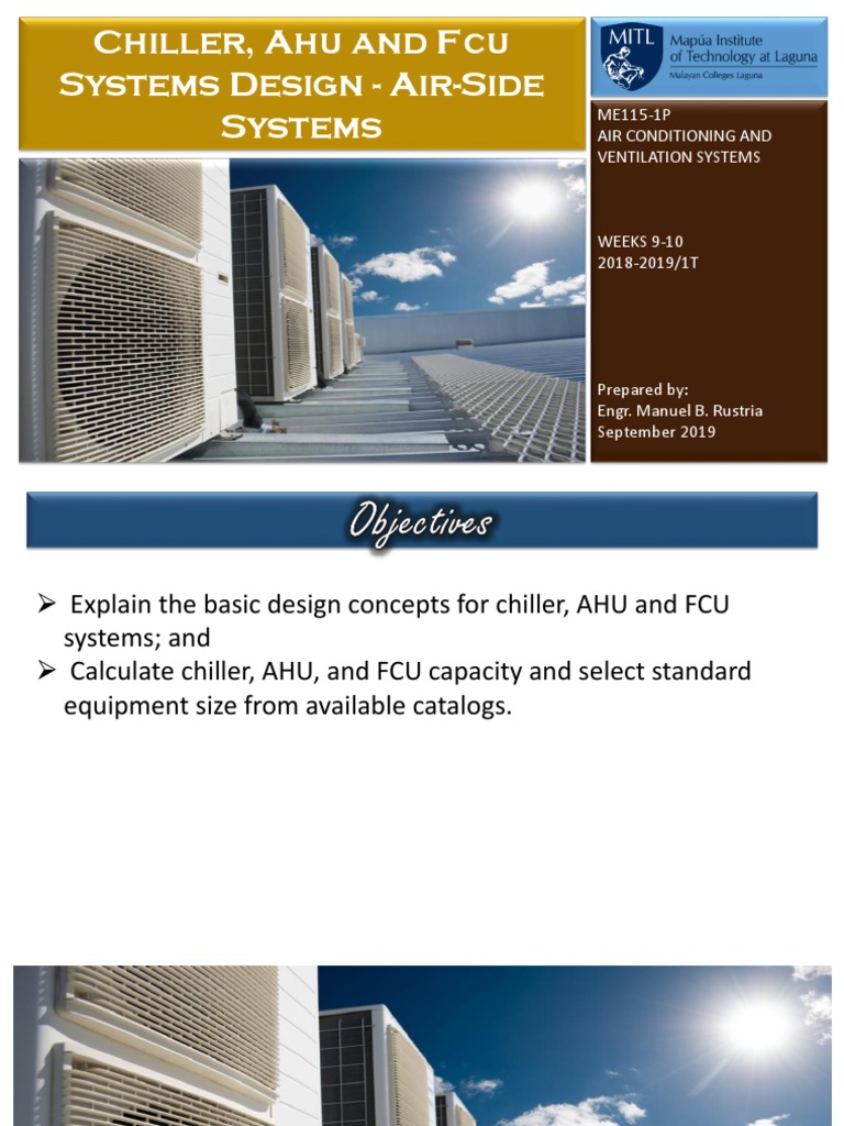 CHILLER, AHU and FCU SYSTEMS | Hvac | Air Conditioning