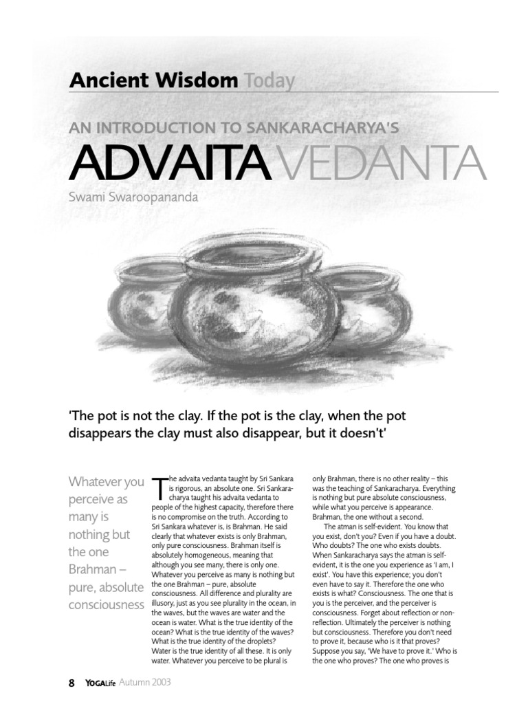 Advaita Vedanta | PDF | Brahman | Ātman (Hinduism)