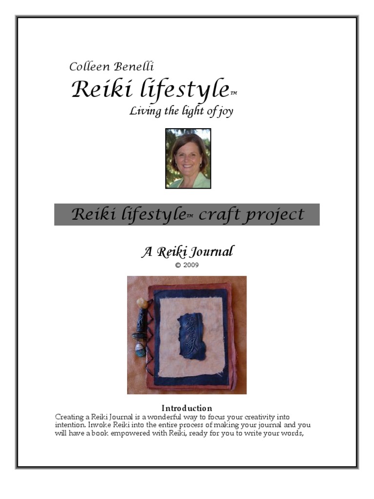 Reiki Journal | Download Free PDF | Reiki | Materials