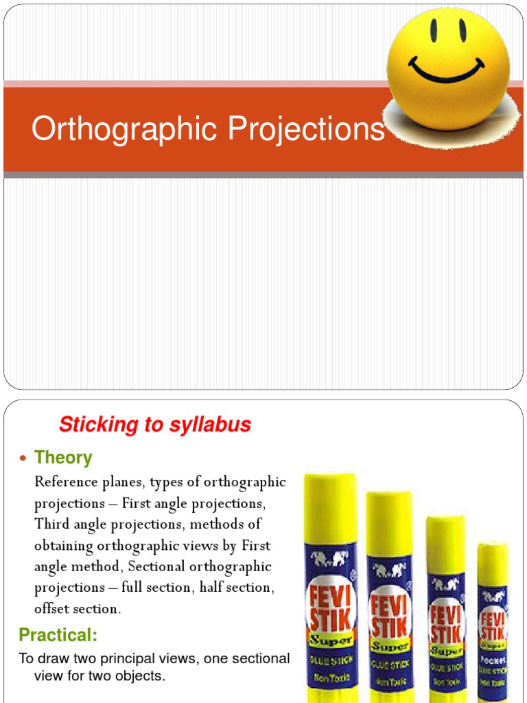 Orthographic Projections | PDF | Drawing | Orthography