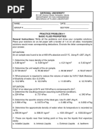 Manometer Problems Worksheet - Answers | PDF | Pressure Measurement ...