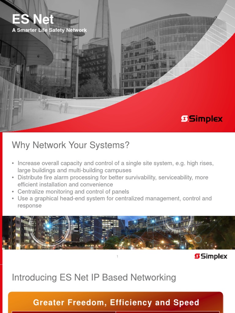 Simplex ES Net Customer Presentation | Download Free PDF | Computer ...