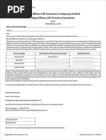 LIC Form 300 Proposal Instructions | PDF | Insurance | Life Insurance