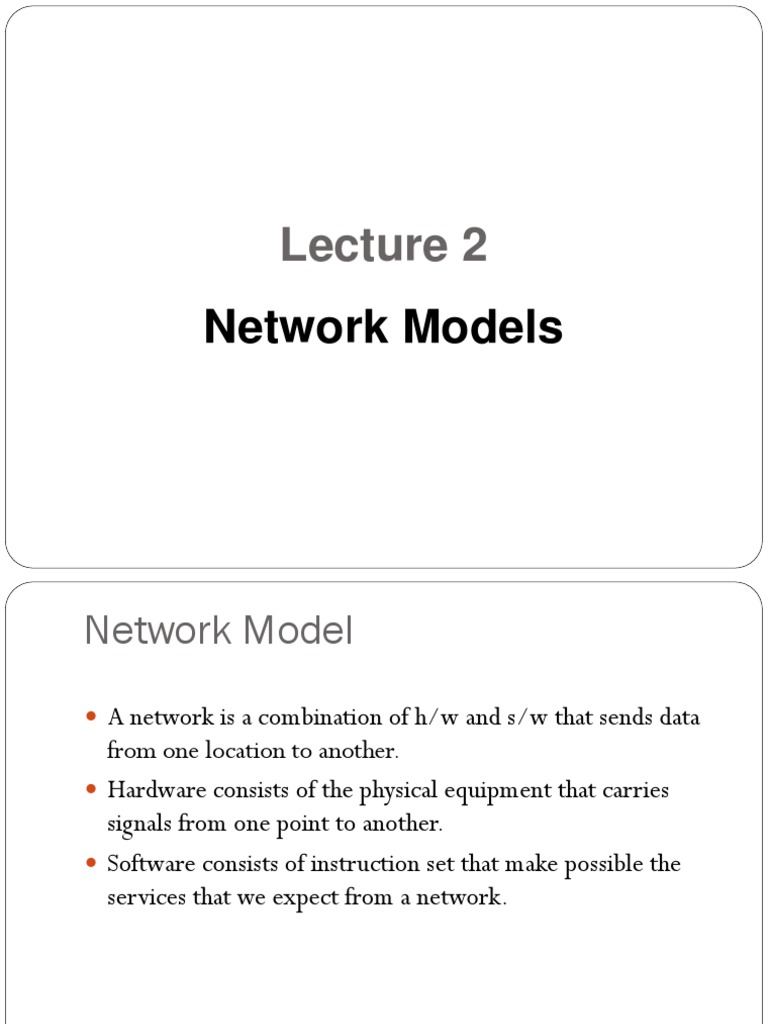Networks | PDF | Osi Model | Internet Protocol Suite