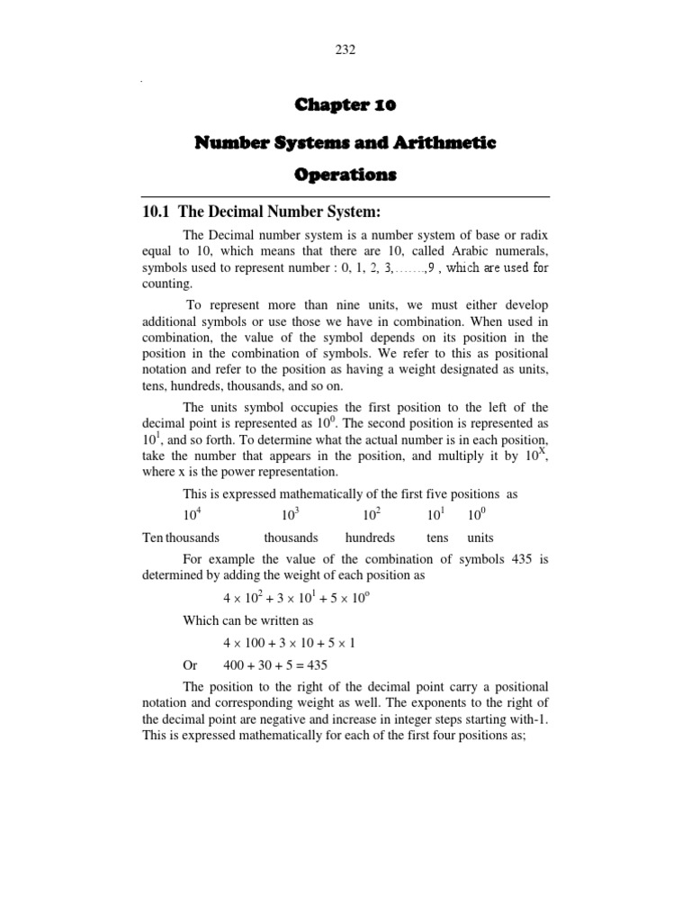 Maths 2nd Year Chapter 10 | PDF | Numbers | Arithmetic