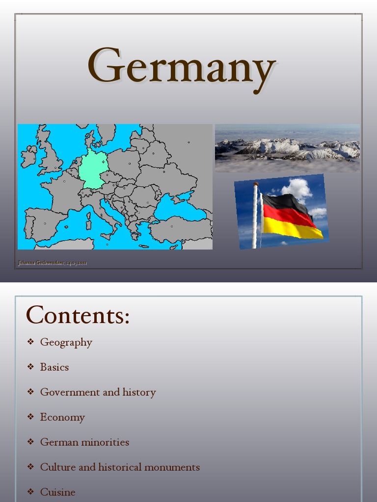 Germany PowerPoint Presentation | PDF | Germany | World Politics
