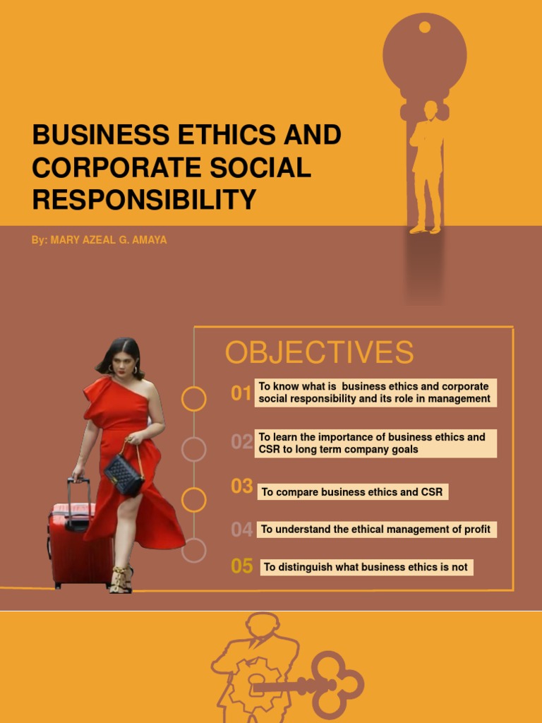 Business Ethics and Corporate Social Responsibility. Amaya | PDF ...