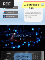 Electronic Age of Media | PDF | Computer Program | Programming