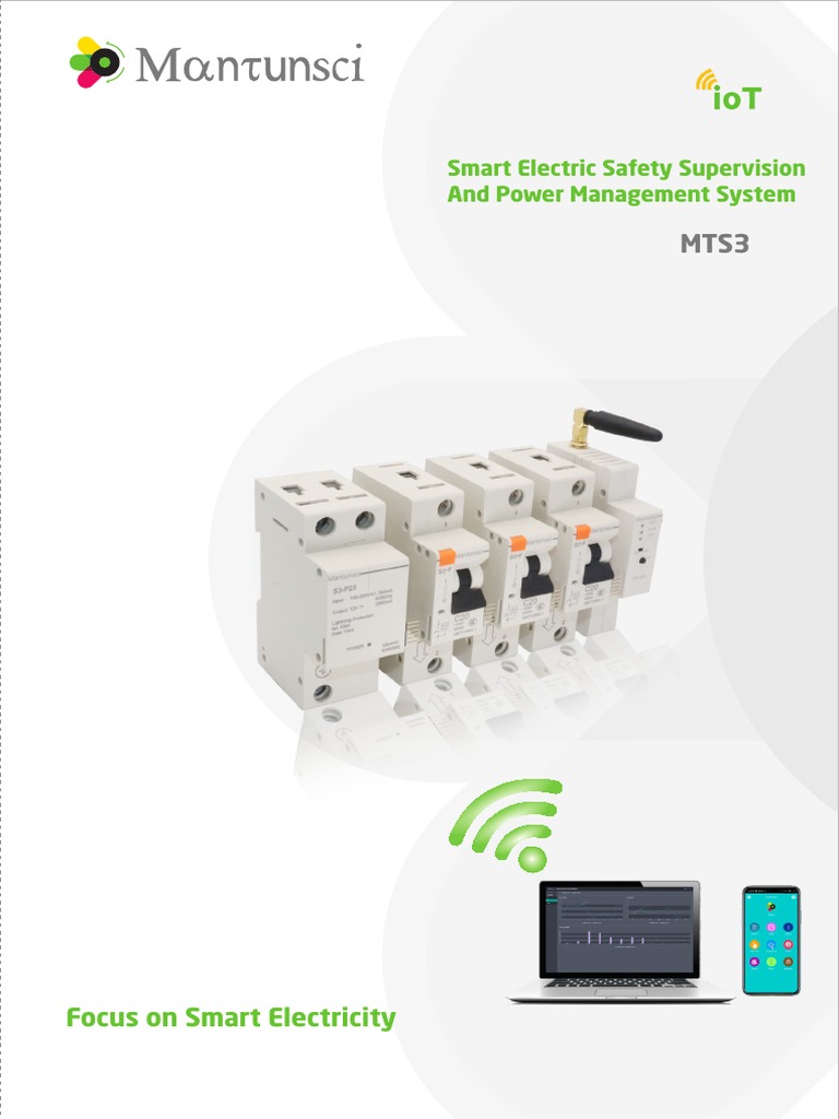Smart Electric Safety Supervision | PDF | Mobile App | Wi Fi
