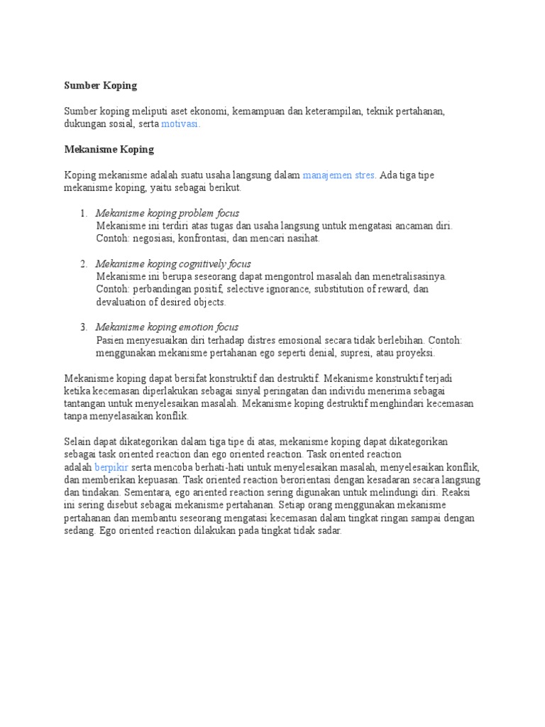 Sumber Koping | PDF