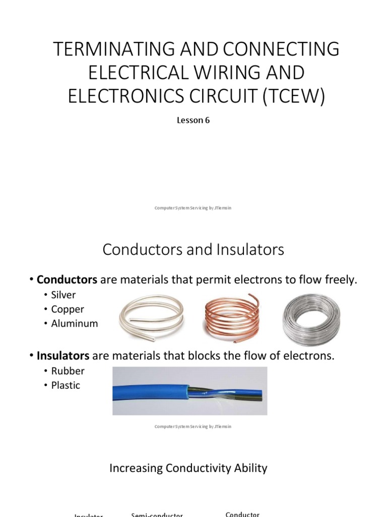 Terminating and Connecting Electrical Wiring and Electronics Circuit ...
