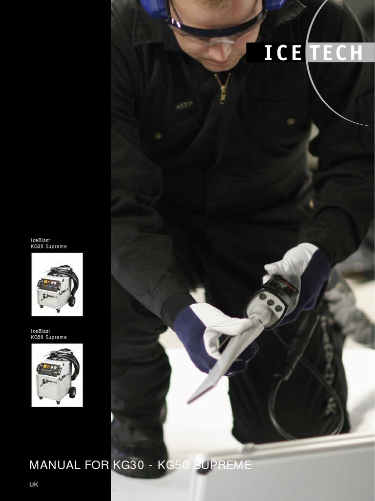 KG30 SupremeManual 12-26-12 Complete | PDF | Carbon Dioxide | Ice