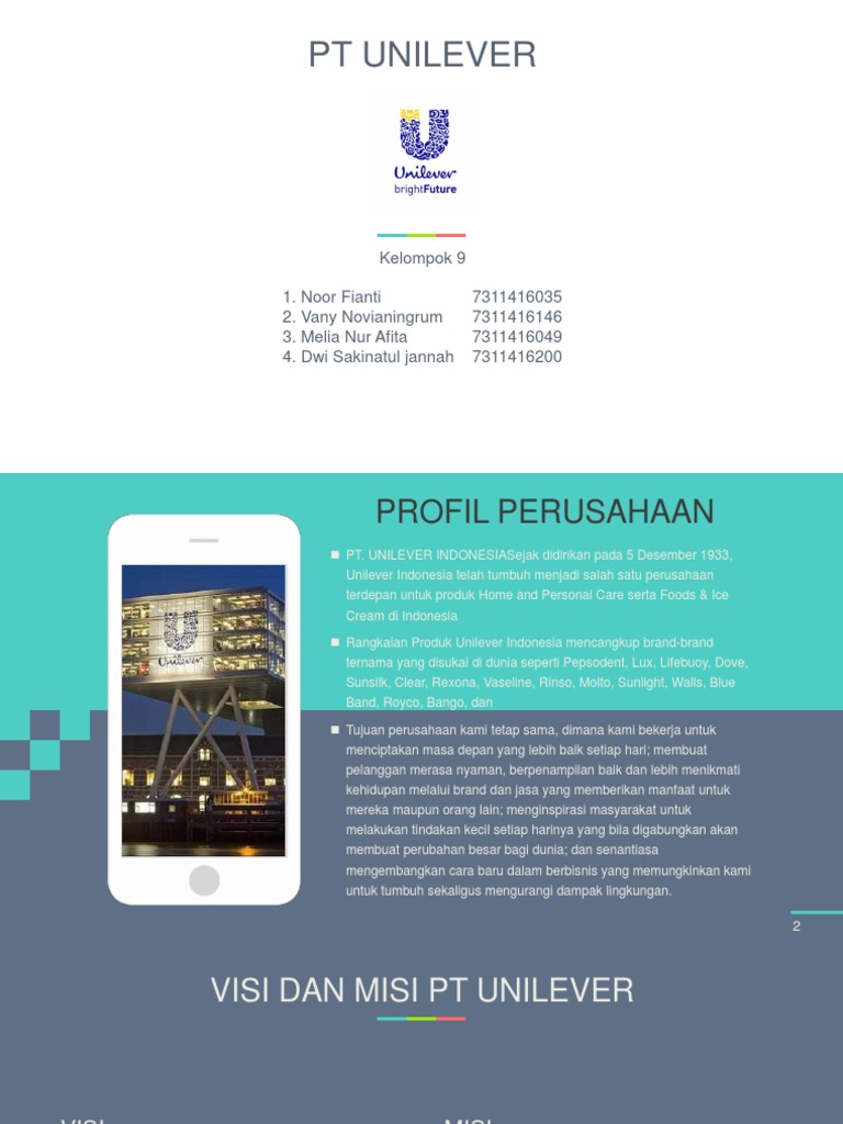 Analisis SWOT Unilever | PDF