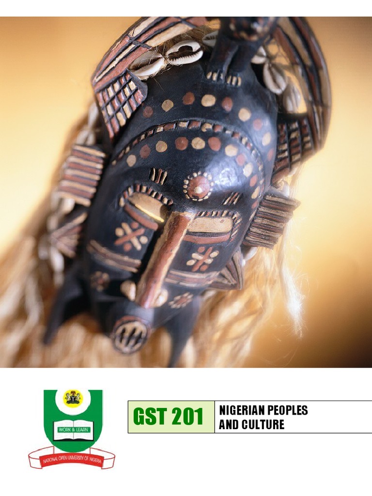 GST 103 Nigerian People and Culture | PDF | Nigeria | Igbo People
