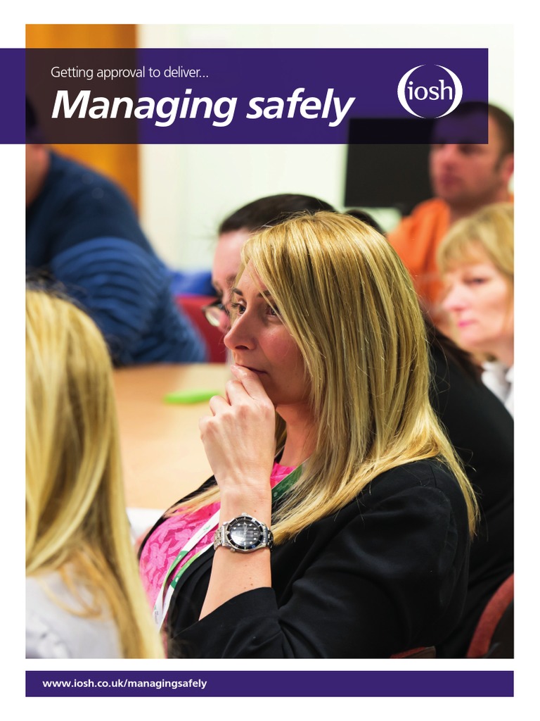 IOSH Managing Safely Leaflet For Training Providers | PDF ...