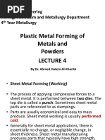 Sheet Metal Drawing Techniques Guide | PDF | Sheet Metal | Metalworking