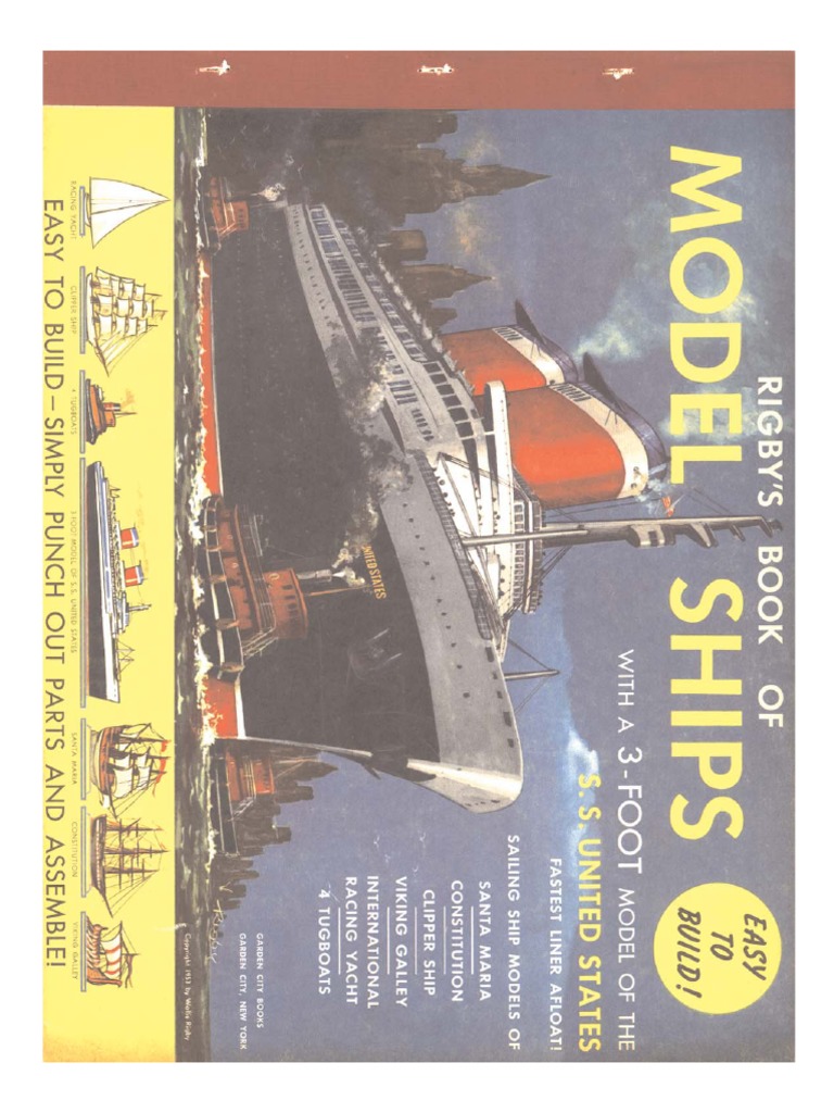 Paper Model Ships | PDF