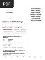 TNT Apn | PDF | Multimedia Messaging Service | High Speed Packet Access