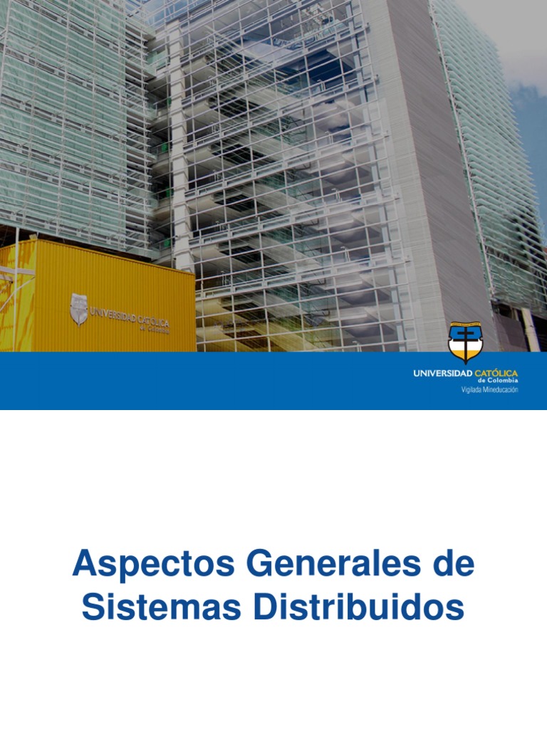 Introducción A Los Sistemas Distribuidos | PDF | Sistema operativo | Ingeniería de confiabilidad