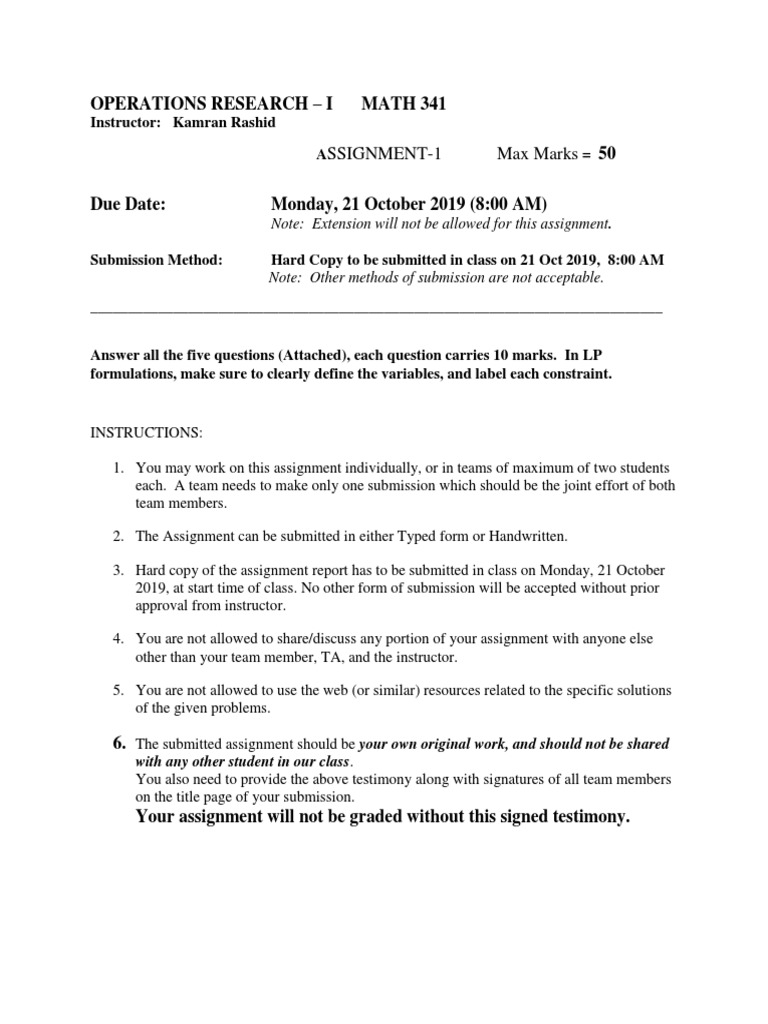 Assignment-1 MATH 371 (Fall 2018) | PDF | Coffee | Pound Sterling